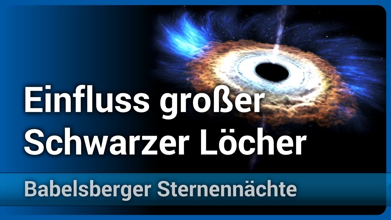 Einfluss supermassereicher Schwarzer Löcher | Christoph Pfrommer - YouTube