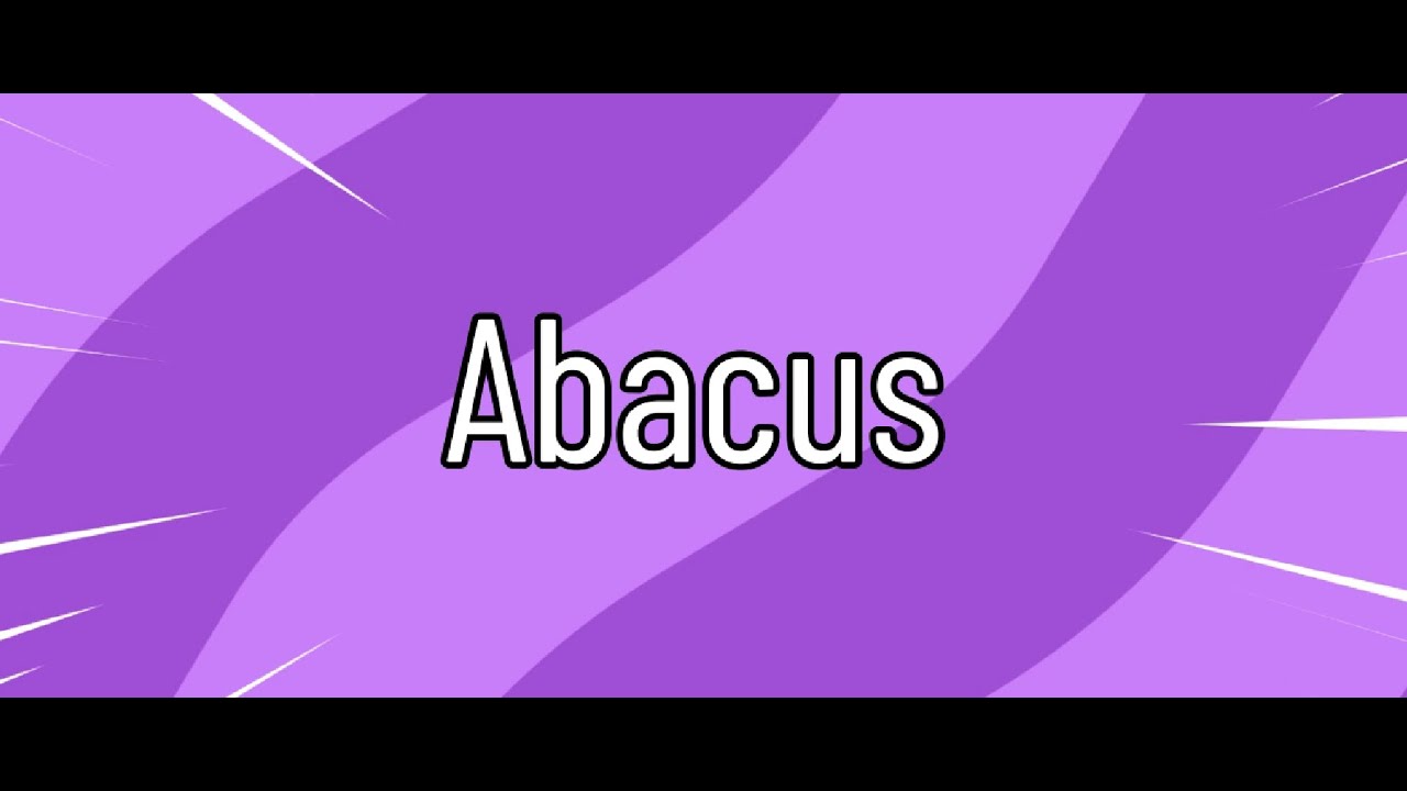 Abacus Meaning In English YouTube Abacus Meaning In English YouTube