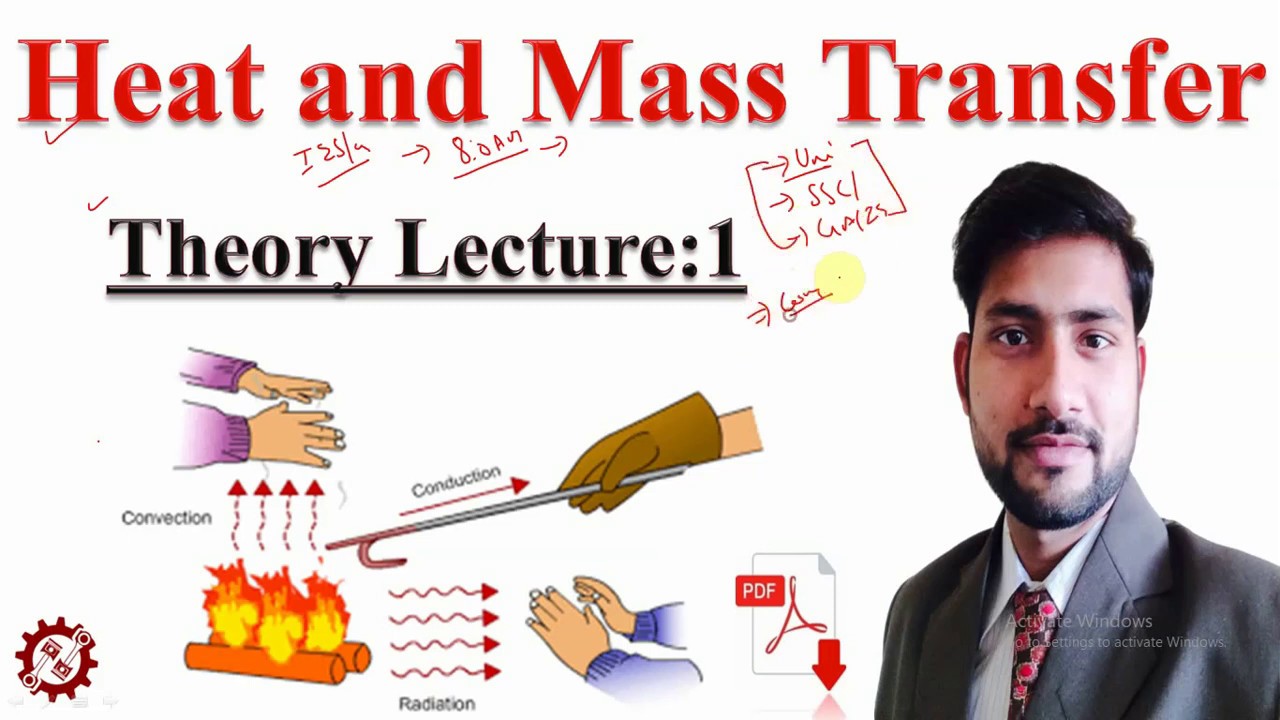 Heat and Mass Transfer I Theory (Lec-01) I Differential Academy - YouTube