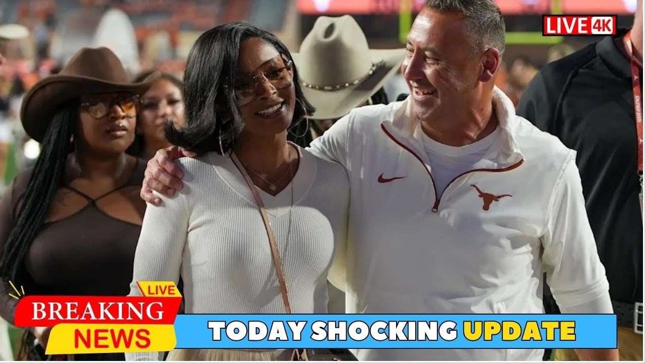 Loreal Sarkisian Slays in Burnt Orange Texas Pregame Fit with Steve ...