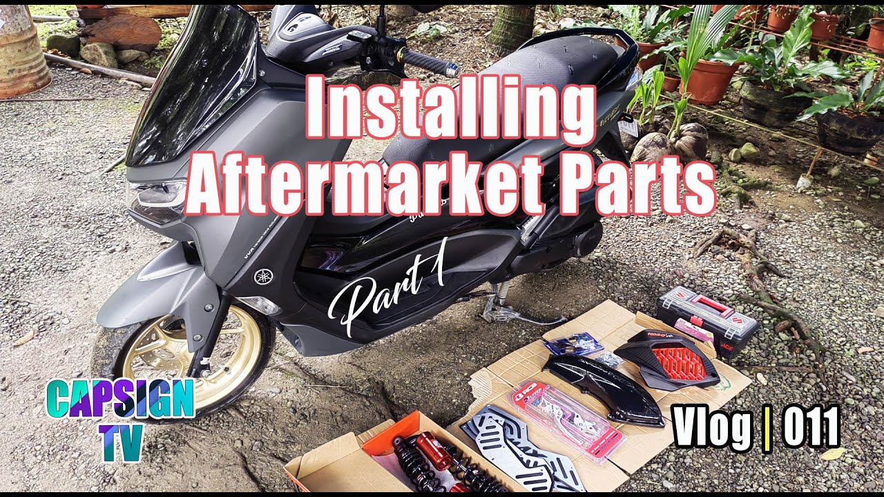 HOW TO INSTALL RCB LEVERS & KOSO RADIATOR COVER| Yamaha NMAX V2 ...