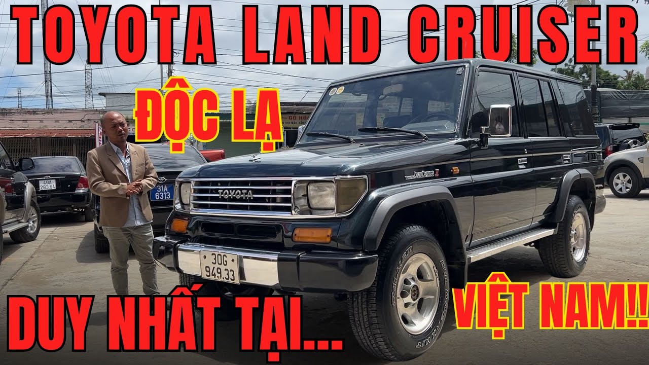 Toyota Land Cruiser LJ79 1994 - Cỗ Máy Dầu Huyền Thoại, Siêu Hiếm Tại ...