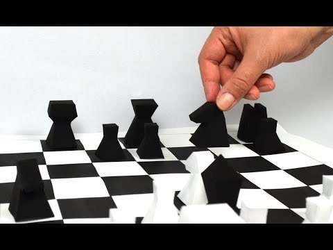 DIY Как Сделать Шахматы из Бумаги Своими Руками