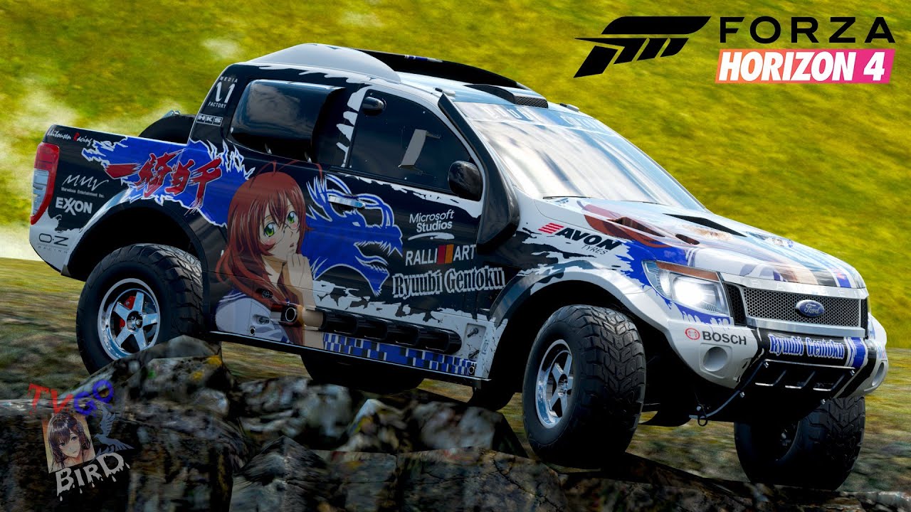 Forza Horizon 4 :: Ford Ranger T6 Rally Raid 2014 - YouTube