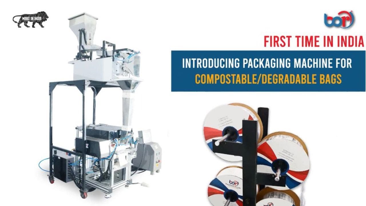 Compostable Bags Packaging Machine to pack your products in Eco ...