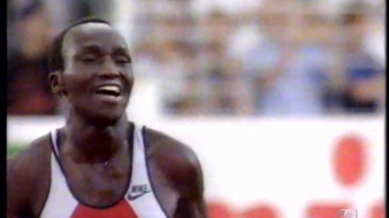 Haile Gebrselassie vs Moses Tanui (10000 Stuttgart 1993) - YouTube