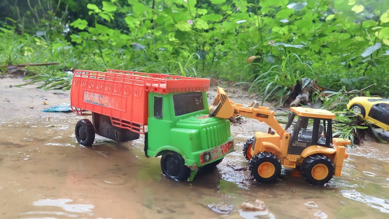 Super Truck Loading Toys । JCB Machine Loading Toys Eicher Tractor CSK ...