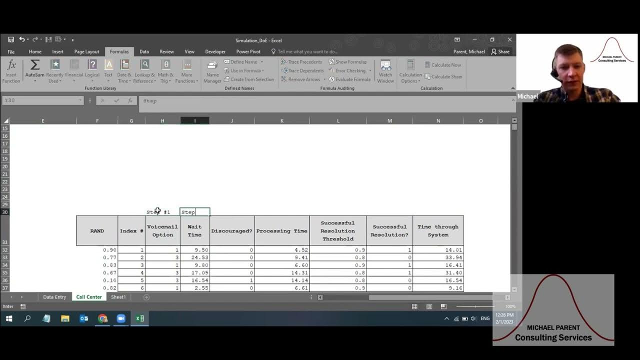 Monte Carlo Simulation - Demo - YouTube