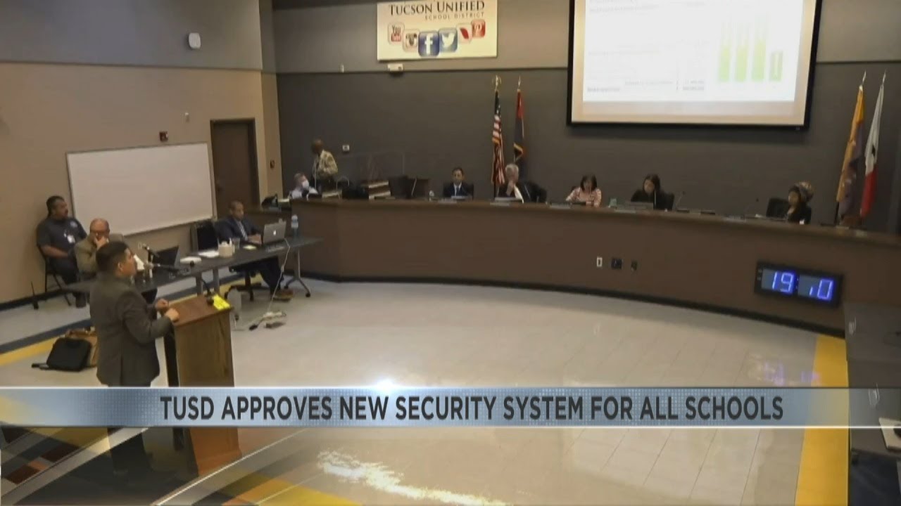 TUSD approves new security system for all schools - YouTube