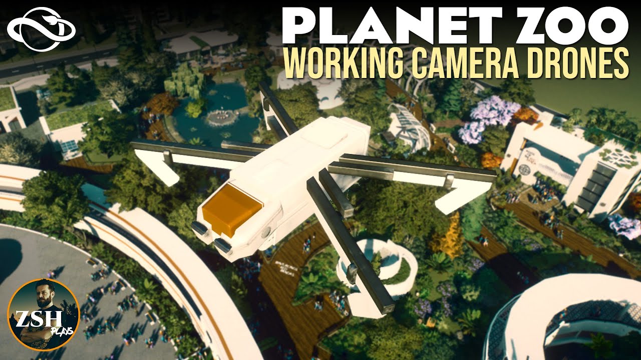 How to build a Camera Drone in Planet Zoo! - YouTube