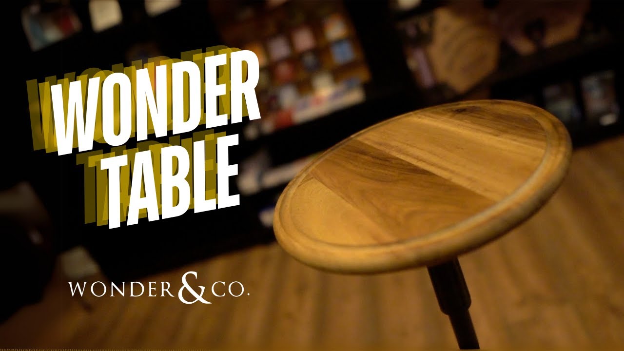 Wonder Table - A Table Top That Fits On Any Mic Stand - YouTube