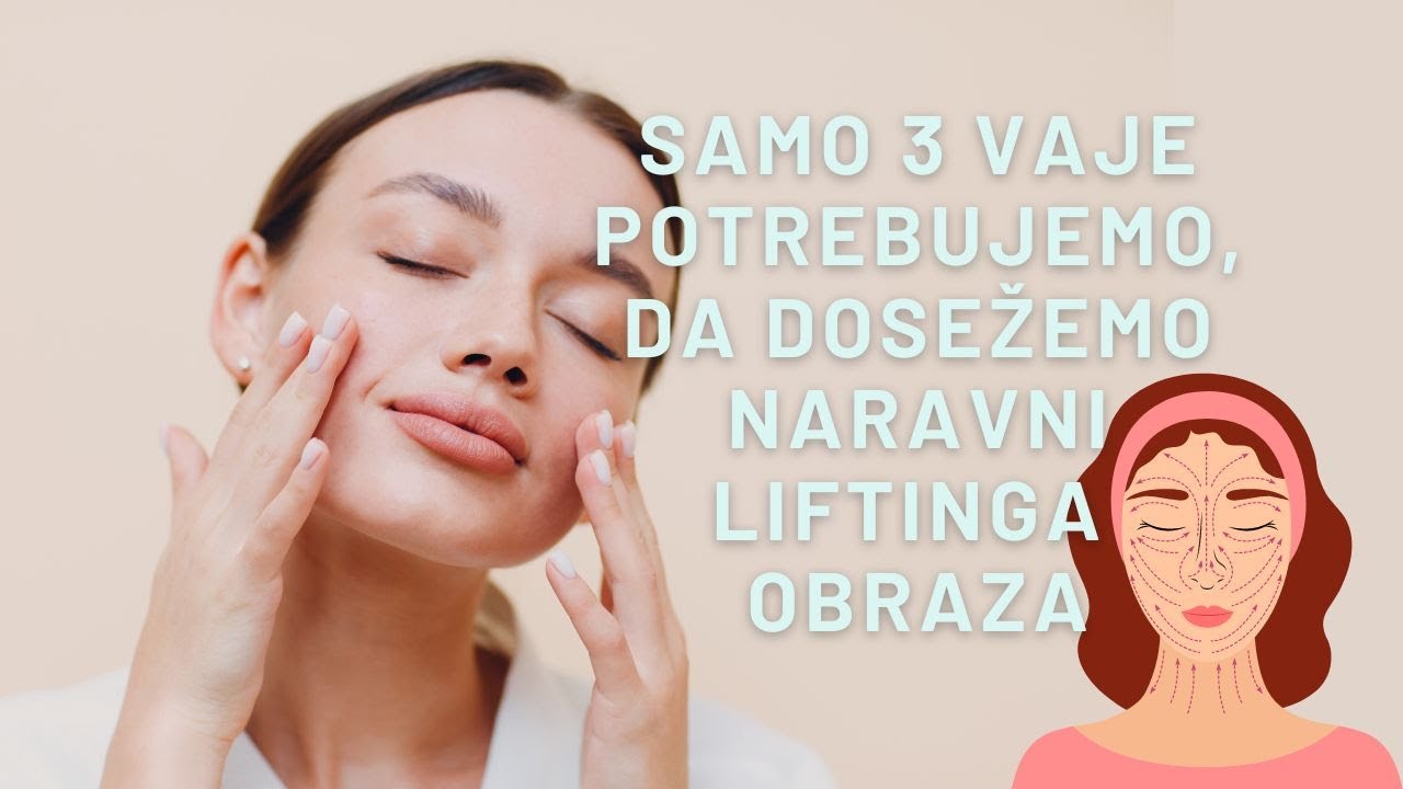 Kako dvigniti upadle KOTIČKE USTNIC? Naredimo naravni lifting obraza v ...