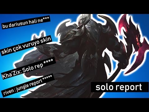 BALTADA BEYNİN KALMIŞ KARŞİİM! - LoL Darius vs Riven