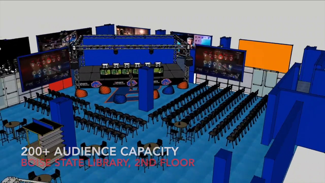 Boise State Esports Arena - YouTube