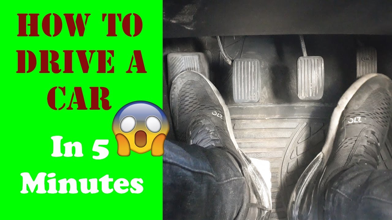 How To Drive A Car | Learn to drive manual car in just 5 minutes with ...
