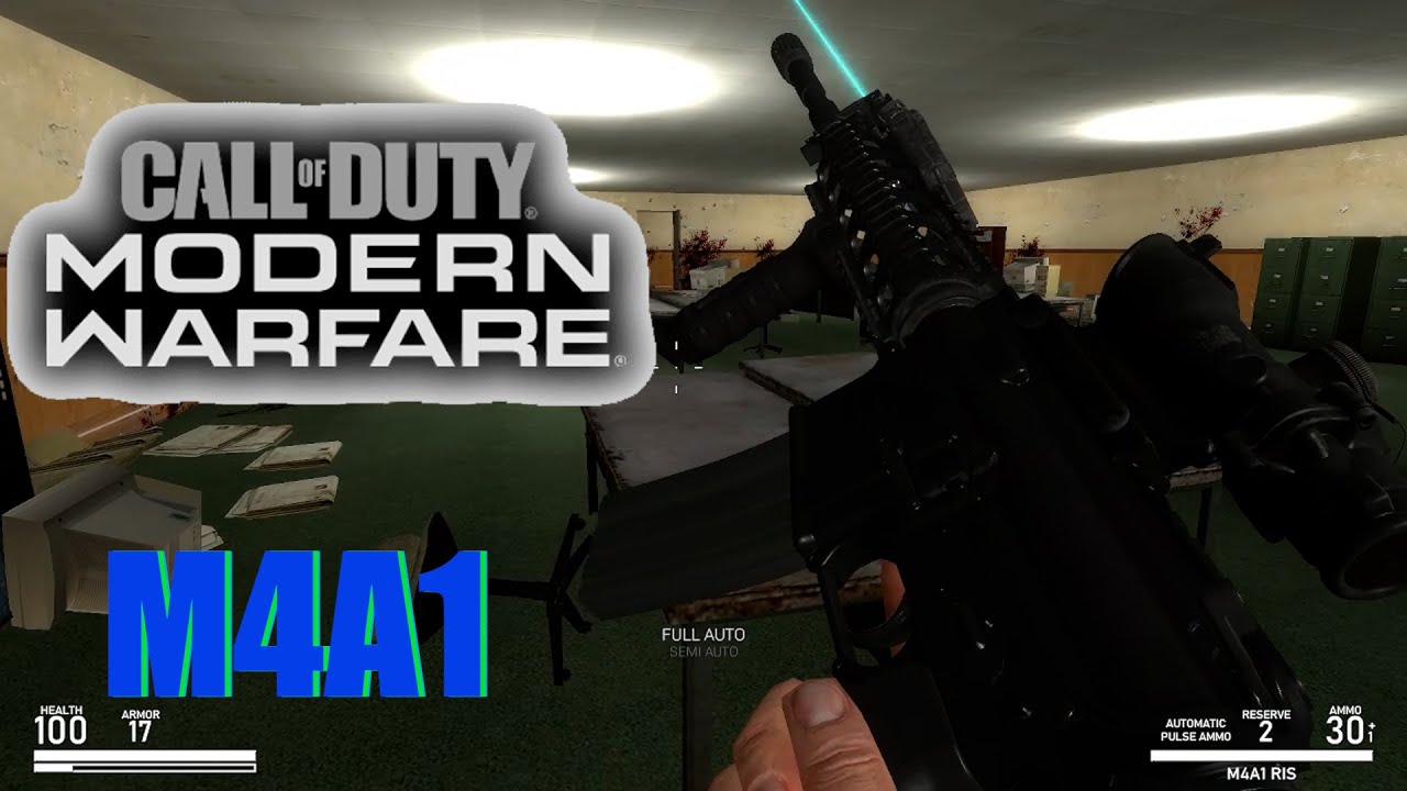 (Gmod) ถล่มoffice ของพวก Combine with M4A1 (Remake) - YouTube