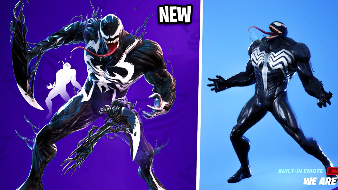 *NEW* Venom Bundle Showcase.! (We are Venom Emote, Back Bling ...