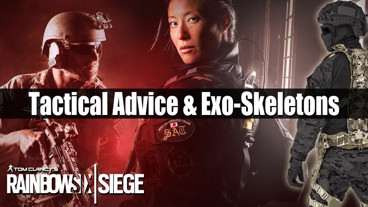 The Tactical Advisers behind Rainbow Six & Exo-Skeletons incoming ...