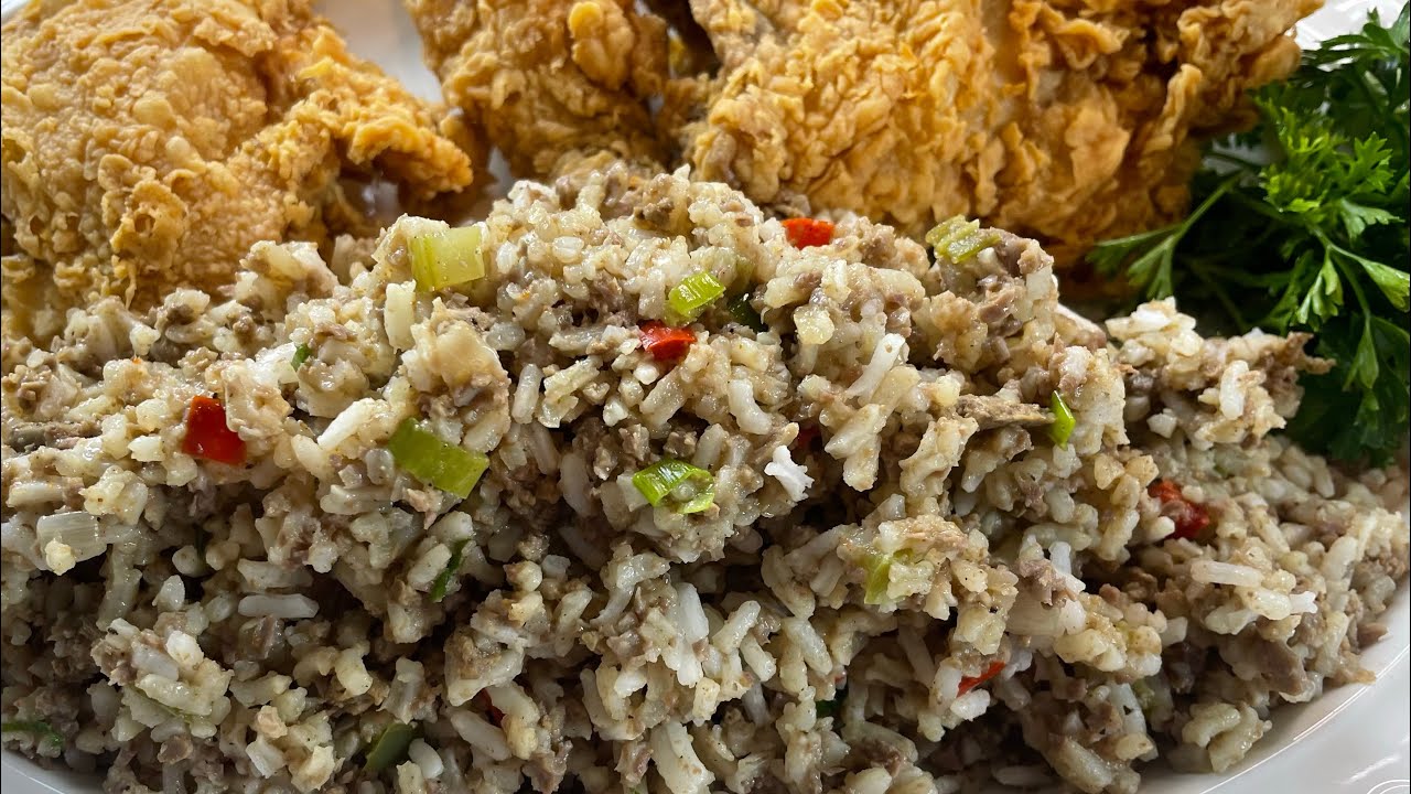 “THIS DELICIOUS AUTHENTIC NEW ORLEANS STYLE DIRTY RICE RECIPE!” - YouTube