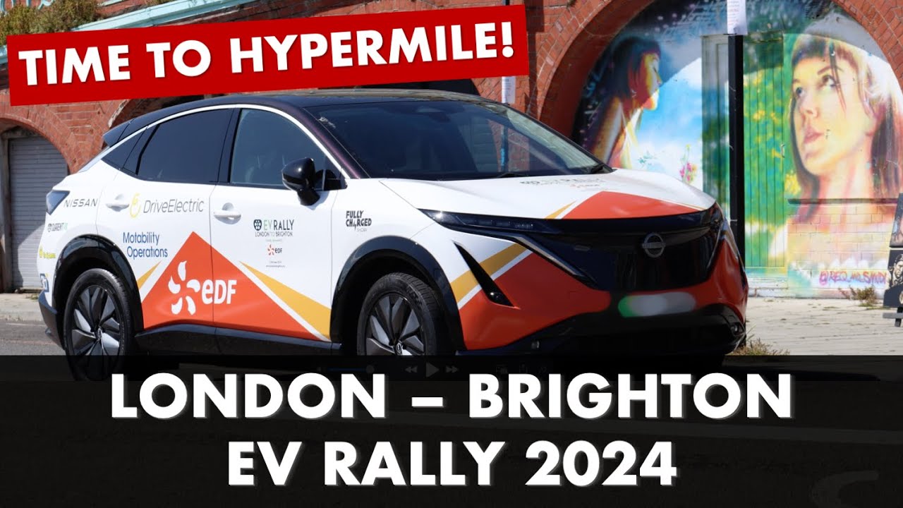 London Brighton EV Rally 2024: A Driver's Point of View - YouTube