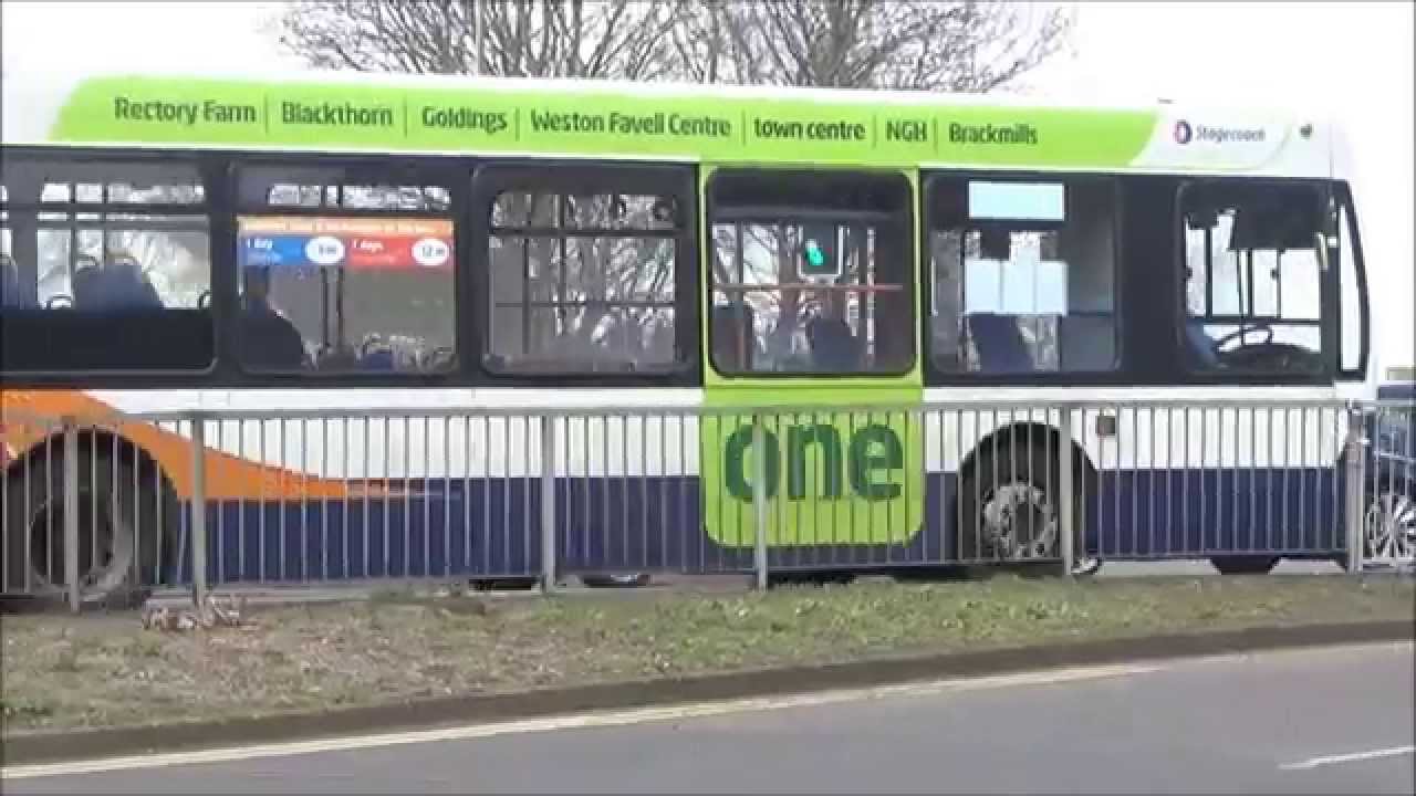 Northampton buses March 2015 p2 - YouTube