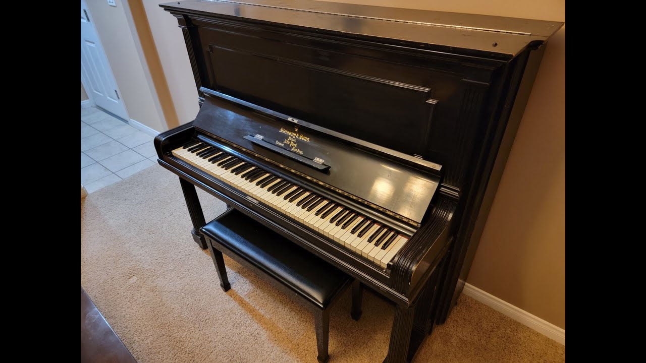 Steinway Model I 1903 - YouTube