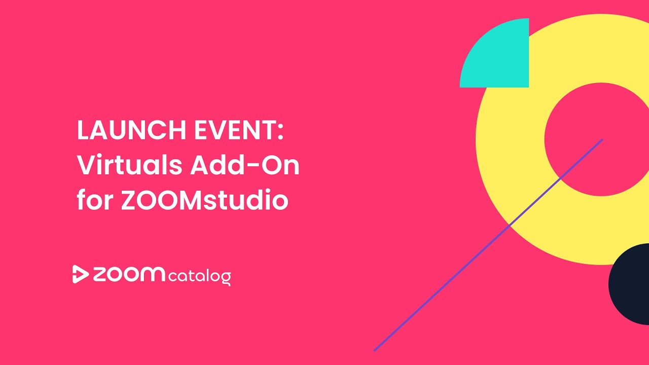 Launch Event: Virtuals Add-On for ZOOMstudio - YouTube