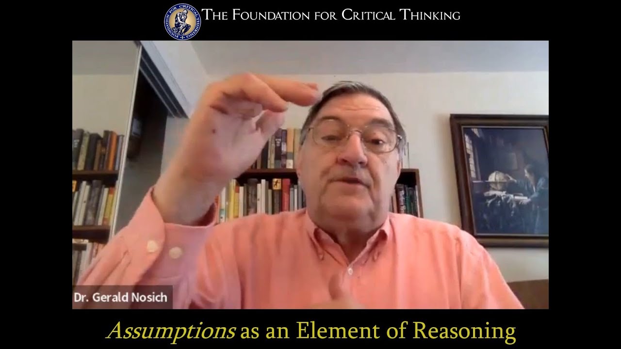 Assumptions as an Element of Reasoning - YouTube