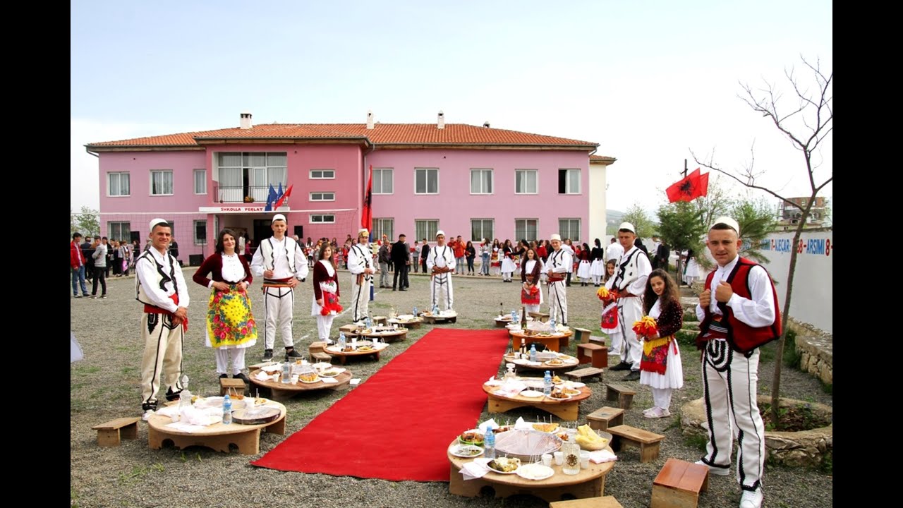 100 Vjetori i Shkolles Perlat , Mirdite , pritja dhe pershendetjet ...