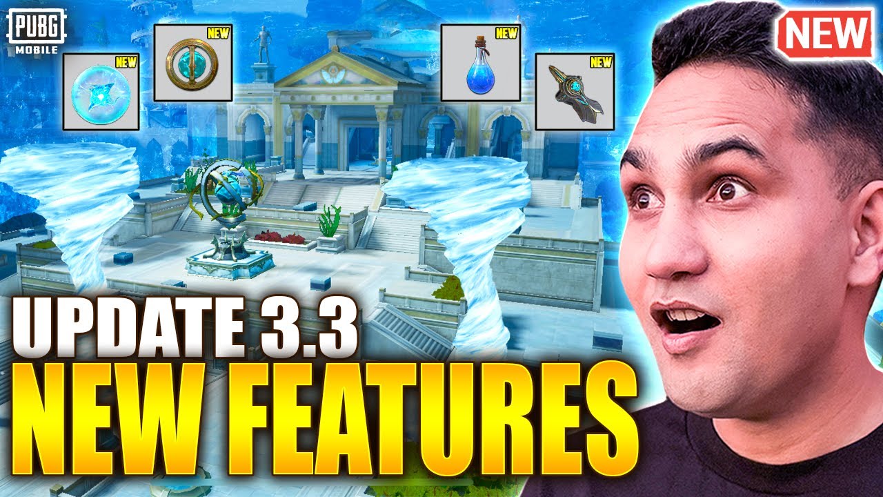 PUBG Mobile Update 3.3 New Features | Update 3.3 Tips And Tricks | PUBG ...