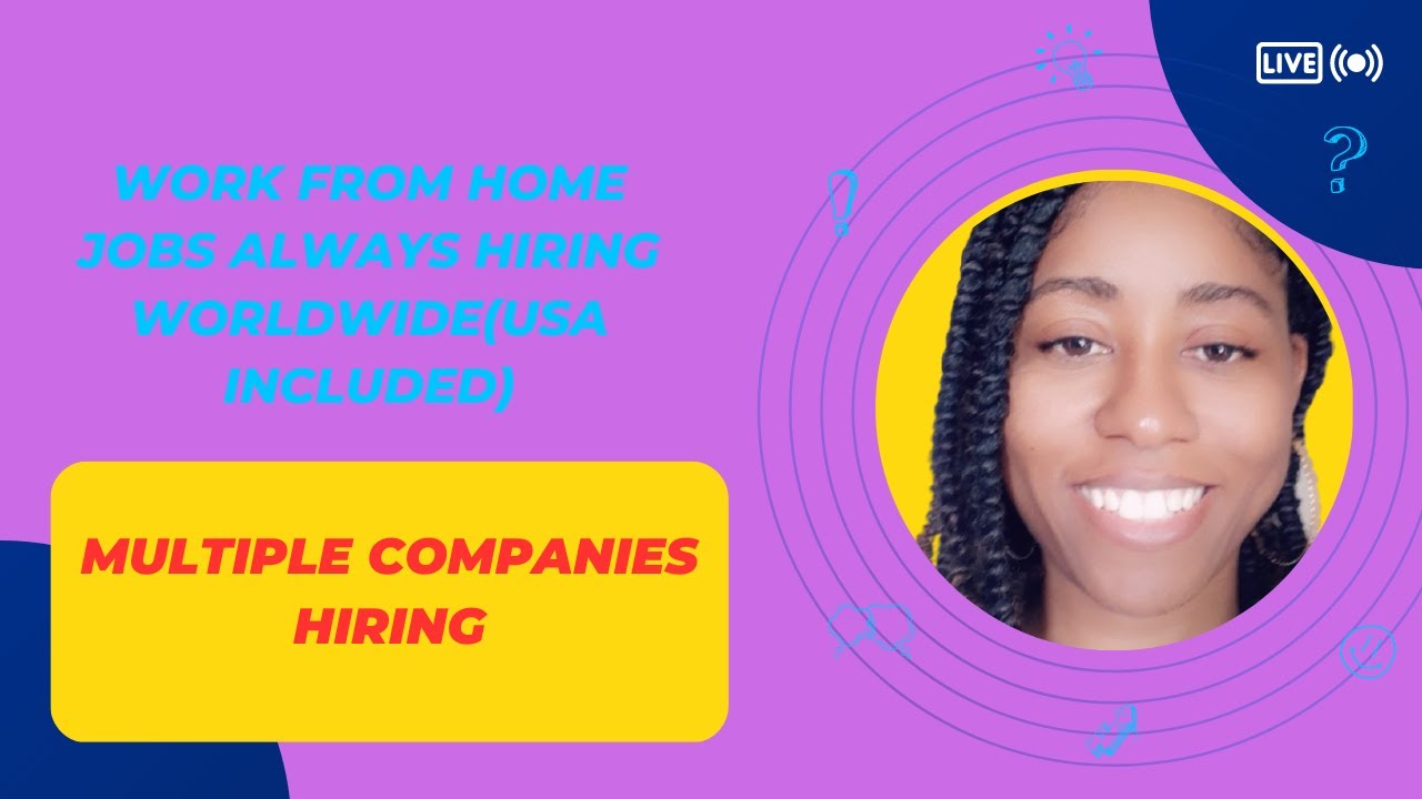 Work From Home Jobs Always Hiring Worldwide(USA Included) - YouTube