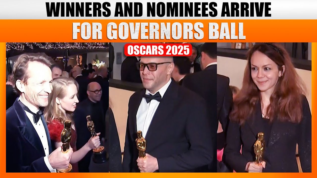 Winners and Nominees Arrive for Governors Ball Post-Oscars Celebration ...