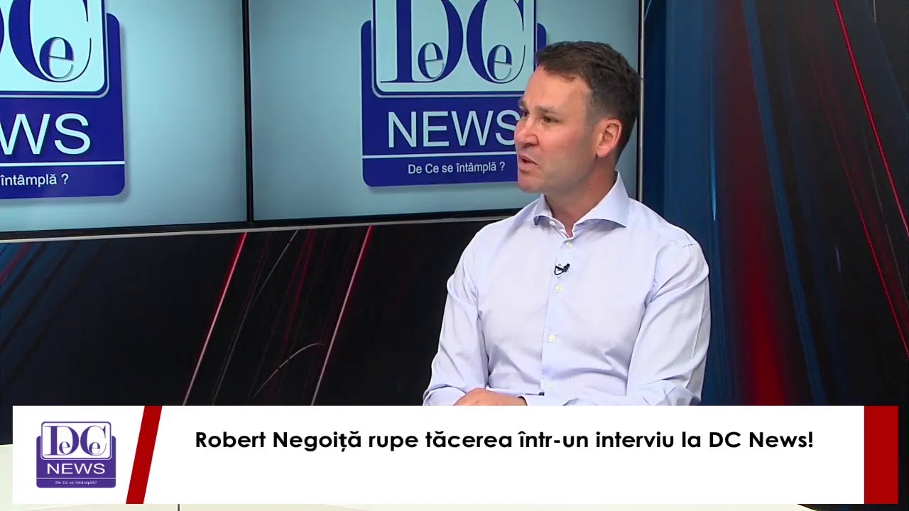 Robert Negoiță rupe tăcerea într-un interviu la DC News! - YouTube