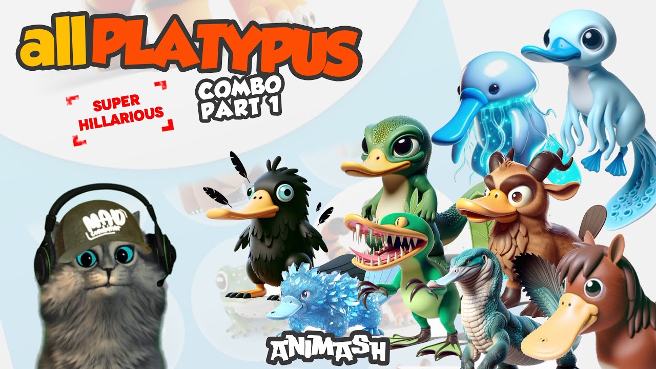 PLATYPUS combo part1 ! new character review, divine, legendary animash ...