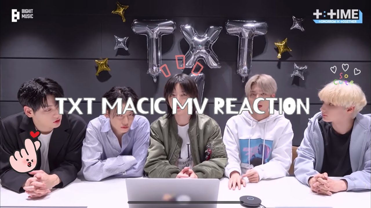 투모로우바이투게더 매직 뮤비 리액션 / TXT magic MV reaction | Tomorrow X Together | TXT ...
