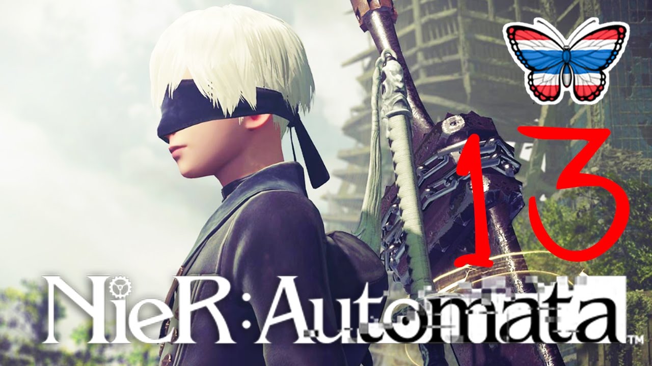 (แปลไทย) Nier: Automata #13 เนื้อเรื่อง 9S จับ A2 - YouTube