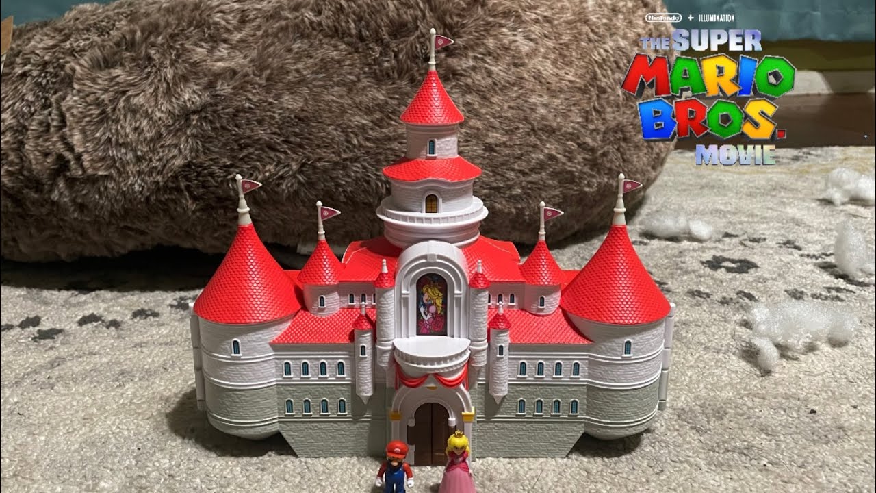 The Super Mario Bros. Movie (2023) - Mushroom Kingdom Castle: Overview ...