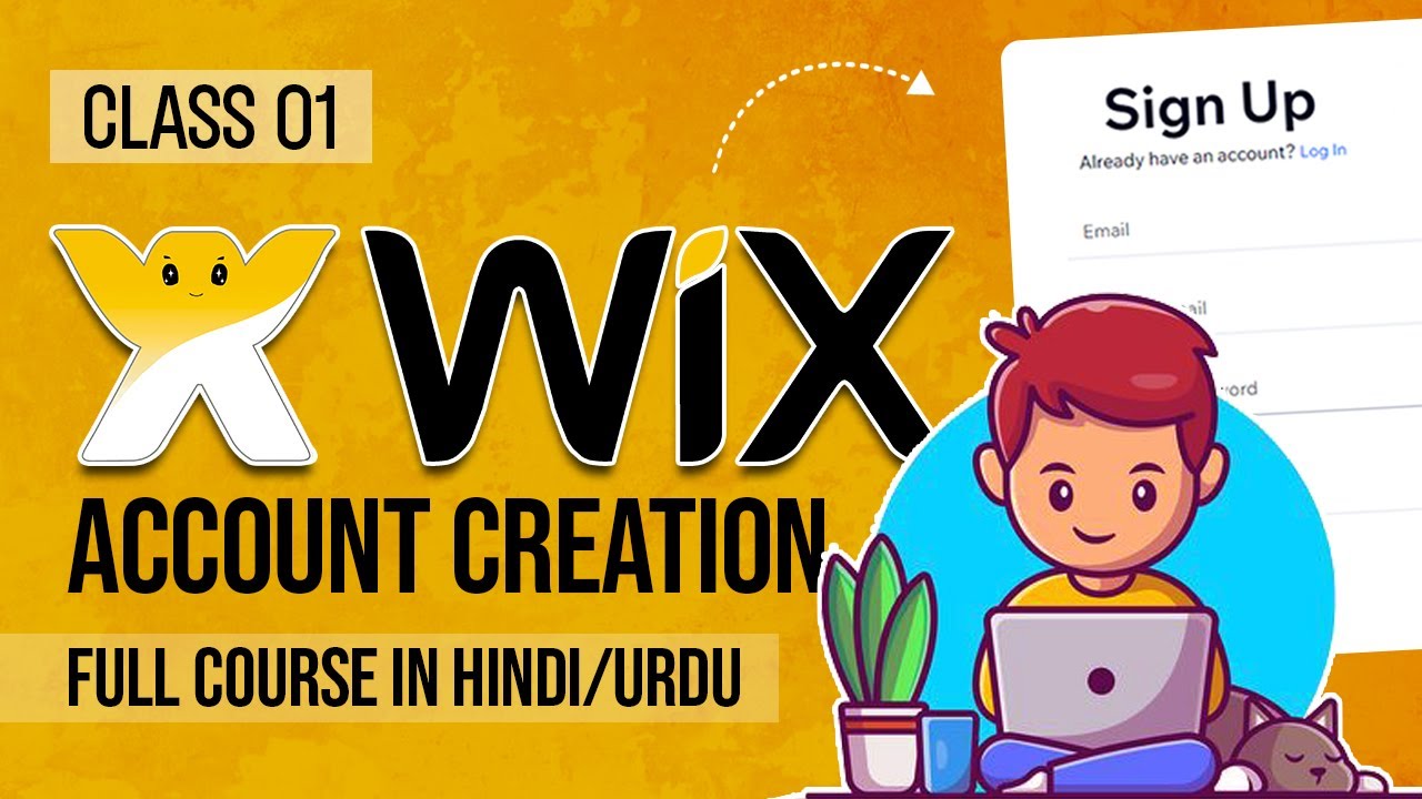 How to Create Wix Account (Hindi/Urdu) | Wix Account Creation | Wix ...