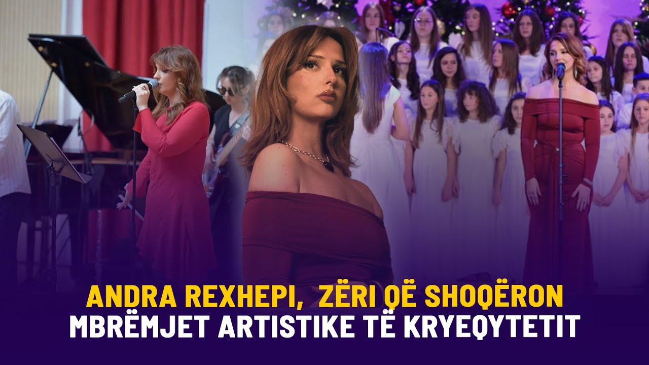 🔴 Andra Rexhepi – zëri që shoqëron mbrëmjet artistike të kryeqytetit ...