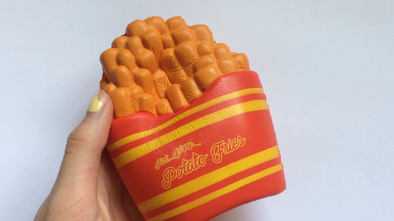 CutieCreative French Fries Squishy Squishing Video - YouTube