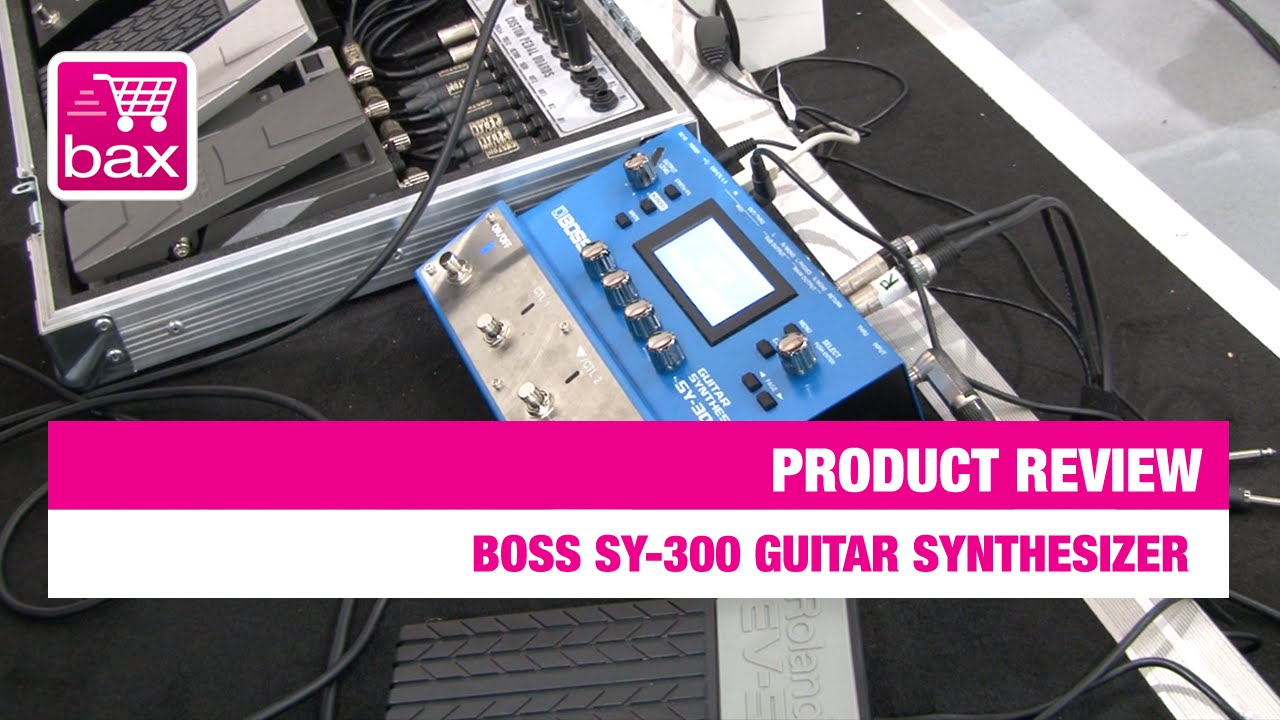 Musikmesse 2015 - Boss SY-300 Guitar Synthesizer - YouTube