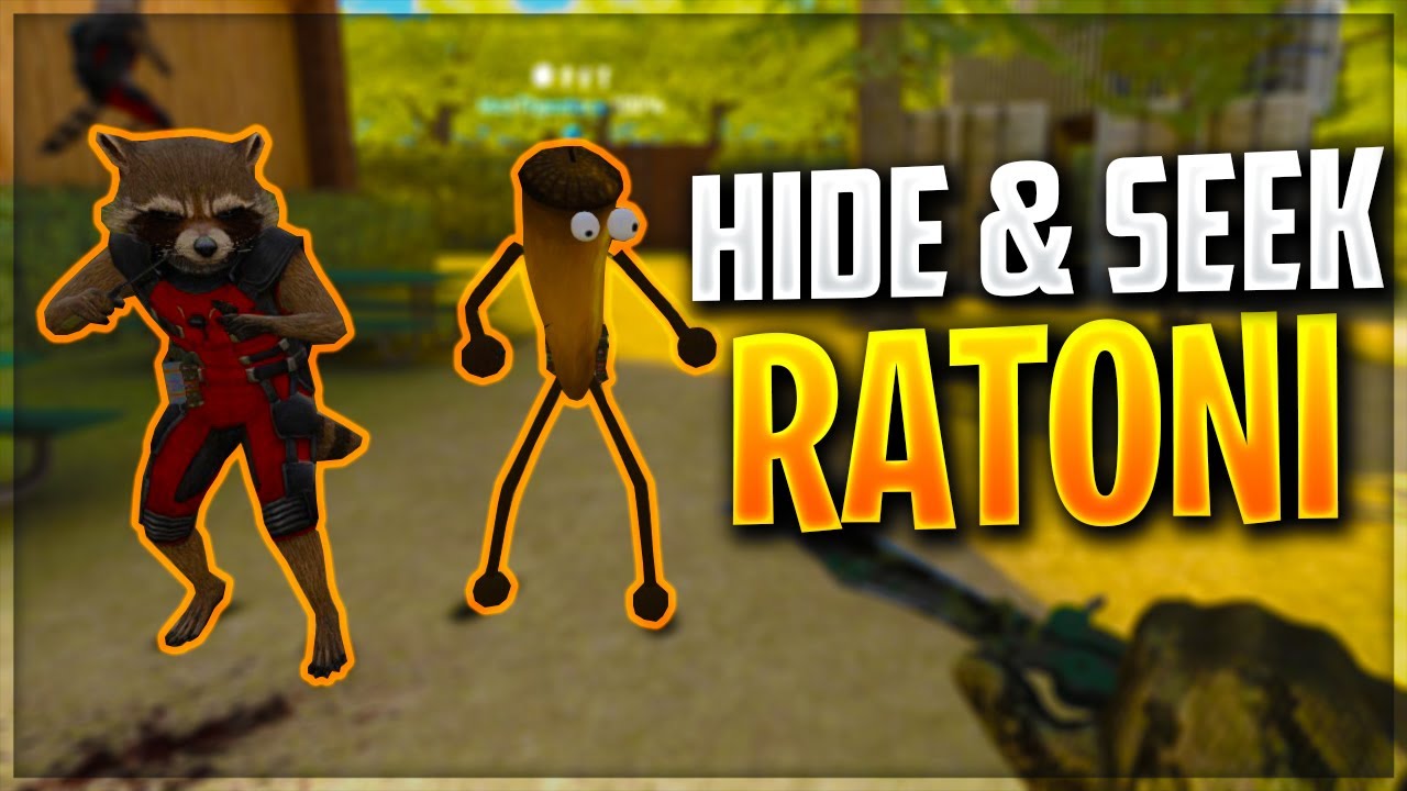 HIDE & SEEK CU RATONI SI GHINDE!! - YouTube