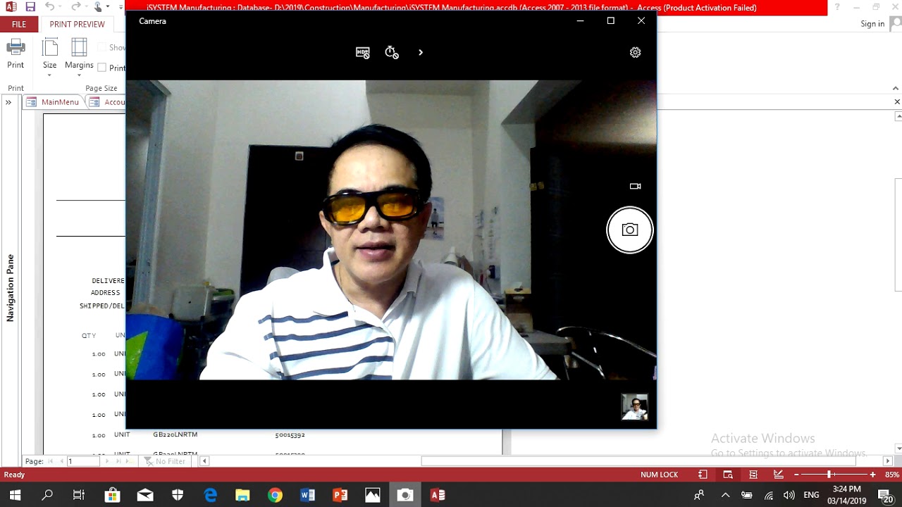 How to generate a Delivery Receipt using MS Access - YouTube