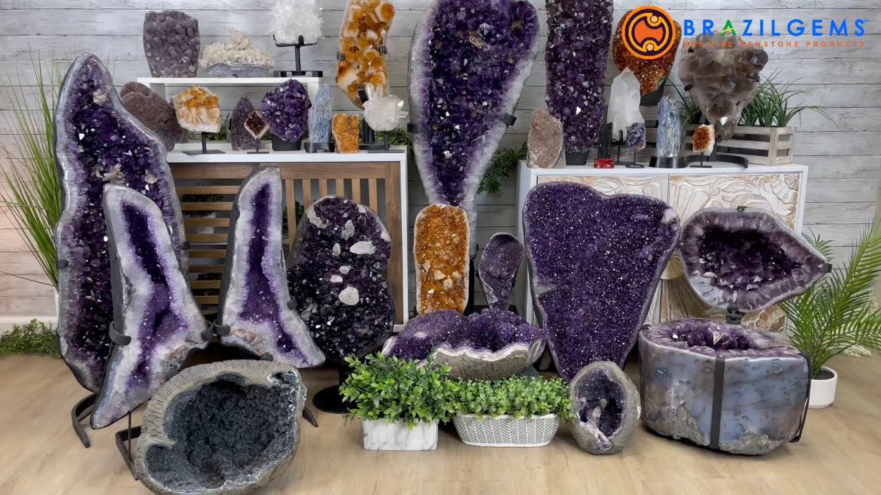 Brazil Gems® brings you an Extensive Collection of Crystal Clusters 🔮 ...