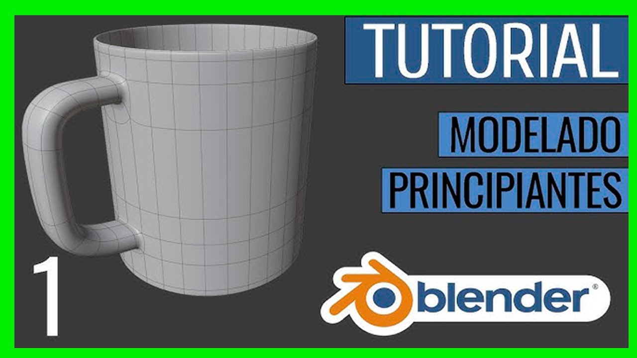 Reto 1 Modelar taza ¡Aprende Blender 4.0 Desde CERO con Inteligencia ...