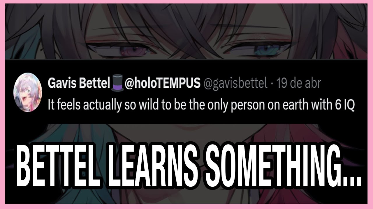 [Gavis Bettel | Holostars EN] Bettel learns something... - YouTube