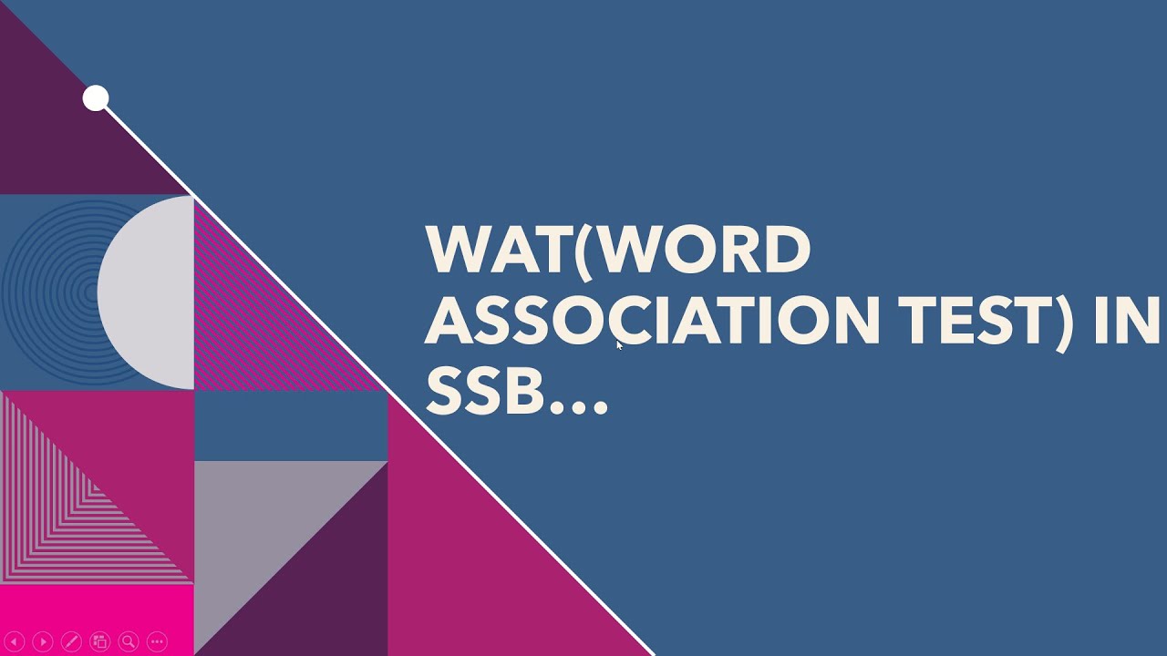 WAT Test SSB | SSB - YouTube