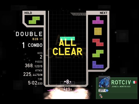 TETRIO 17BTB All Clear Quickplay - YouTube