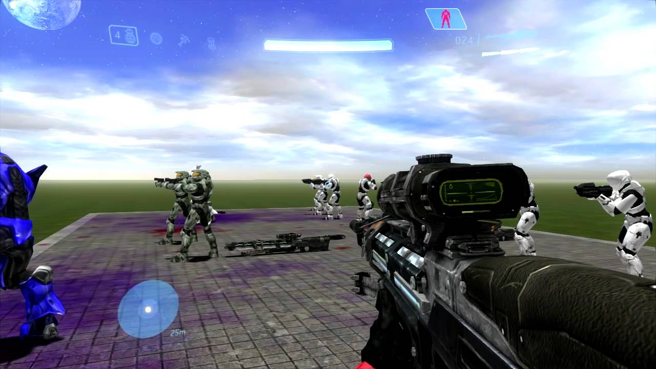 Halo Custom Edition - Gauss Sniper WIP - YouTube