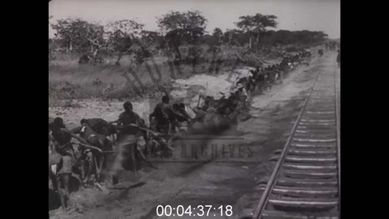 Building the Benguela Railway, Angola, 1920s - Film 1011563 - YouTube
